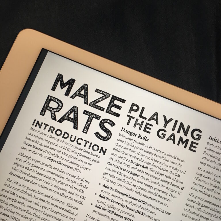 Maze Rats review | Necropraxis